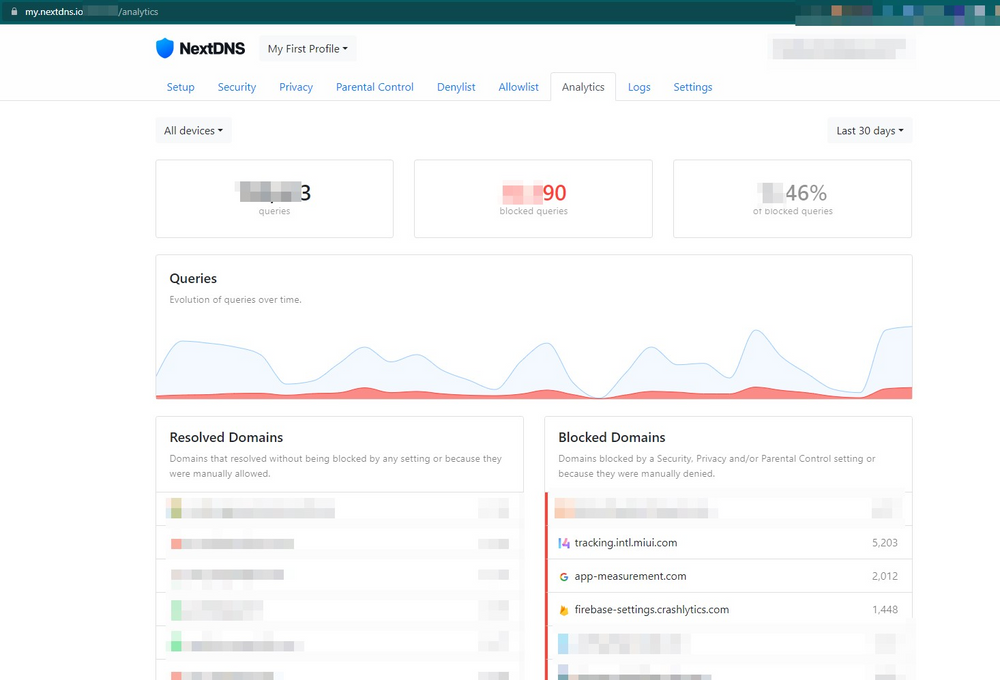 Set up and configure custom DNS using NextDNS