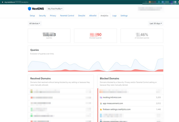 Set up and configure custom DNS using NextDNS