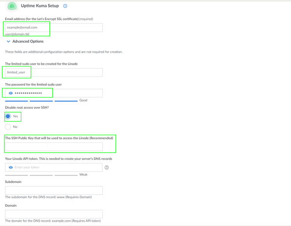 Setting up Uptime Kuma - Self Hosted Monitoring tool
